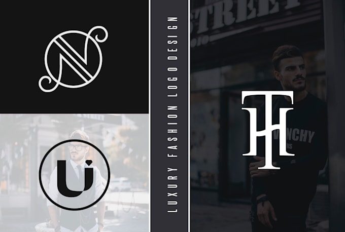 Create luxury initial letter monogram, fashion, clothing logo design by ...