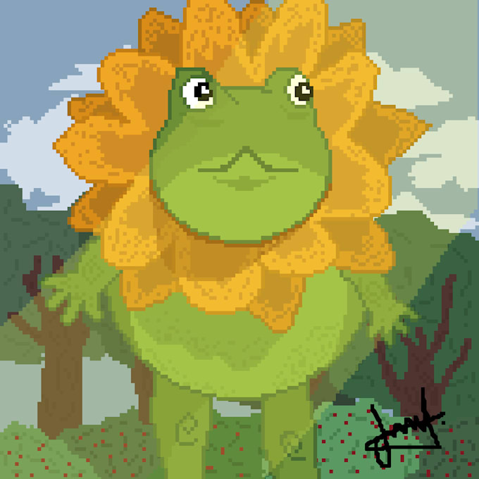 Make some pixel art by Peppynur | Fiverr