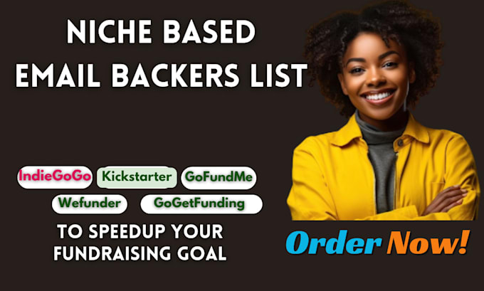 Create a backers list for your campaign, a mailing list by ...