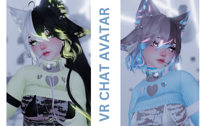 Create Vrchat Avatar Vr Avatar Vrc Avatar Vtuber Nsfw Model By
