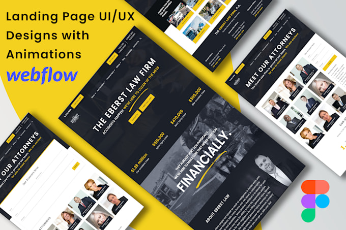 Create landing page or home page ux ui in figma by M_saad1997 | Fiverr