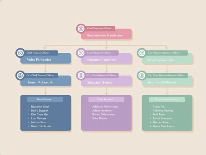 Design a professional org or flow chart in canva by Dylanjrogers | Fiverr
