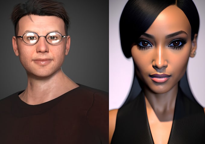 Create realistic unreal engine 5 character, 3d modeling, 3d character ...