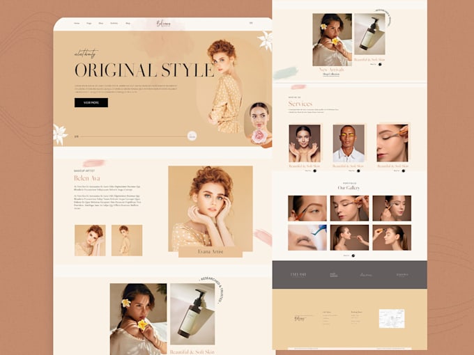 Make Attractive Website With React Js Html Css Javascript By