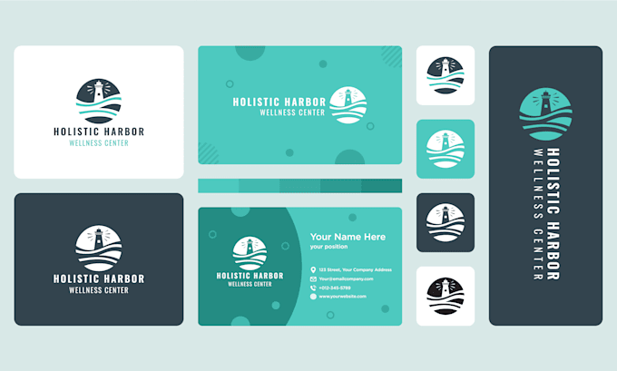 Create logo and brand guidelines for your wellness, spa or healthcare ...