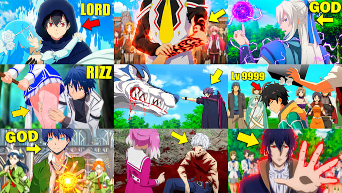 Make eye catching anime recap thumbnail for youtube by Gamestead | Fiverr