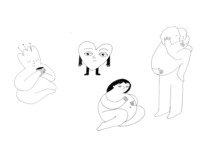 Create a custom minimalistic tattoo line work design by Nasticelli | Fiverr