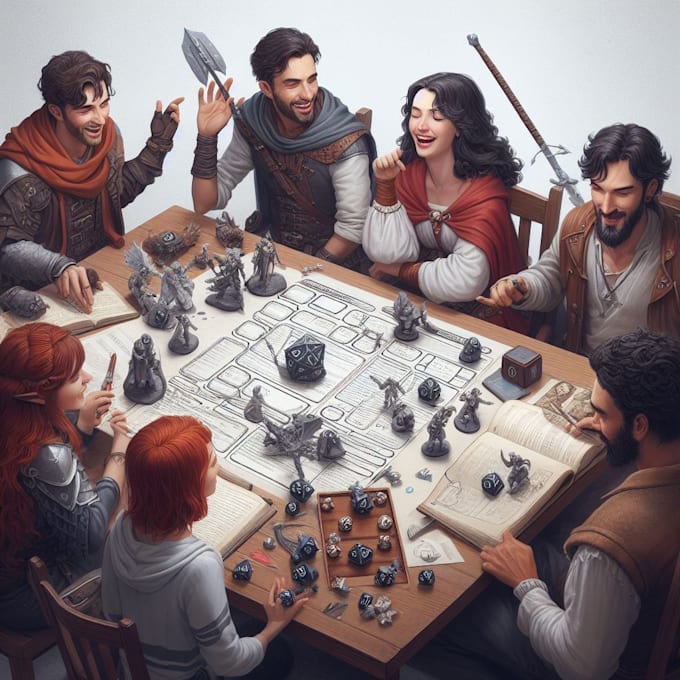 Draw dnd character art by Parruito | Fiverr