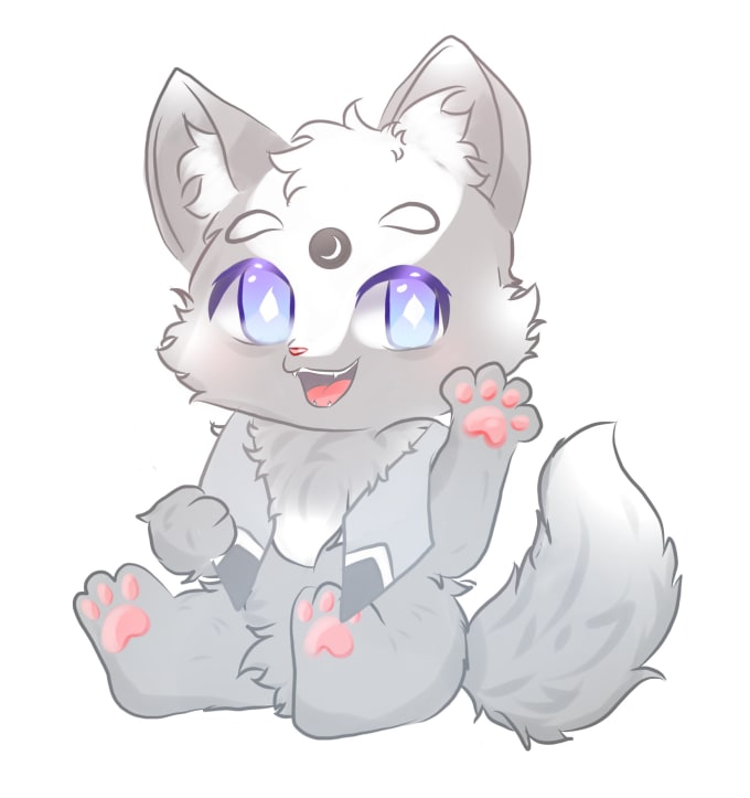 Create your furries or animal character in chibi cute version by Jenica ...