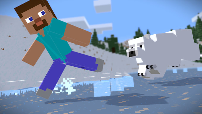 Make you a cinematic minecraft photo by Lunar1s | Fiverr