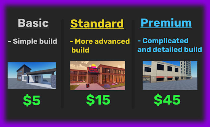 Build a map, building, asset in roblox by Original_playz | Fiverr