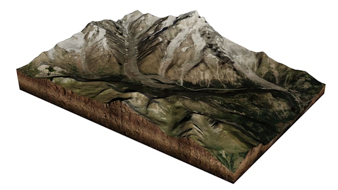 Create a stl terrain model from any location by Antoinecoignet | Fiverr
