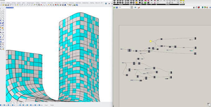 Create parametric design in rhino and grasshopper by Mudassar00327 | Fiverr