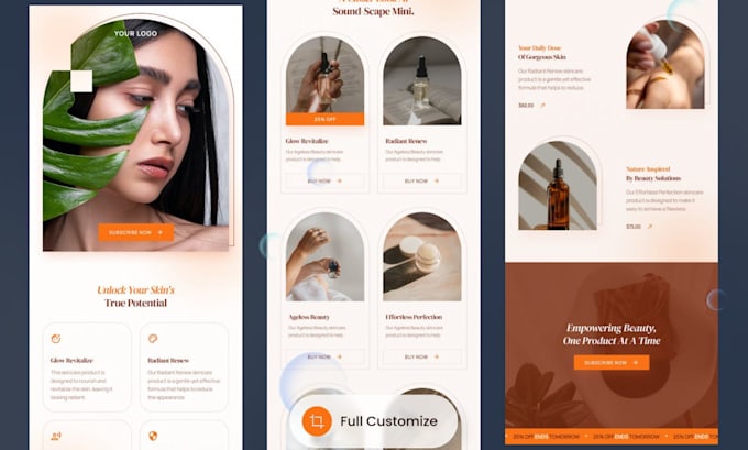Create a custom email template design by Paulkuzmichov | Fiverr