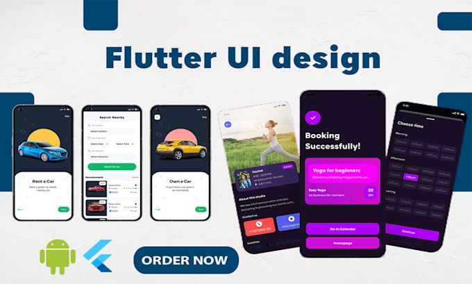 Design Front End Ui In Flutter For Android And Ios App By Frelancerapp