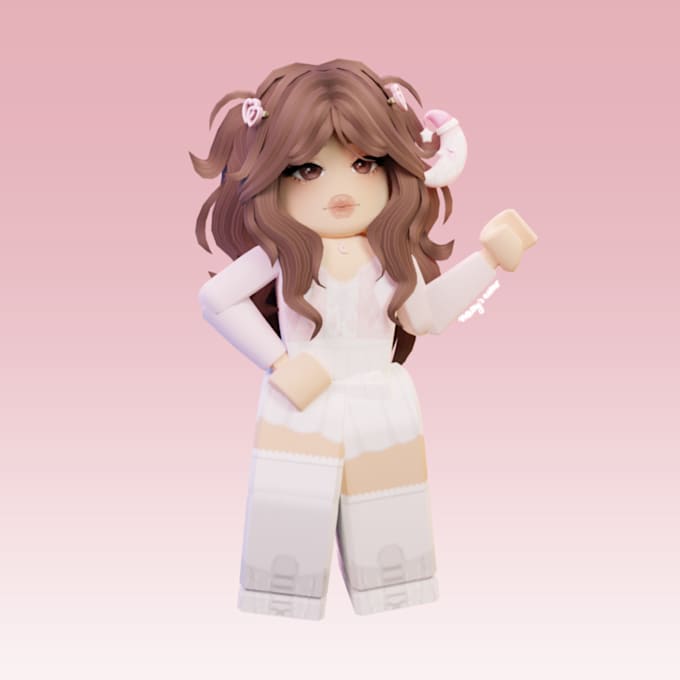 Make a gfx design of your roblox avatar for you by Corazonkreativ | Fiverr