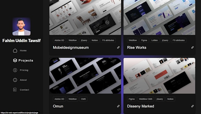 Do figma design to webflow animated website development by Ai_web_expart | Fiverr