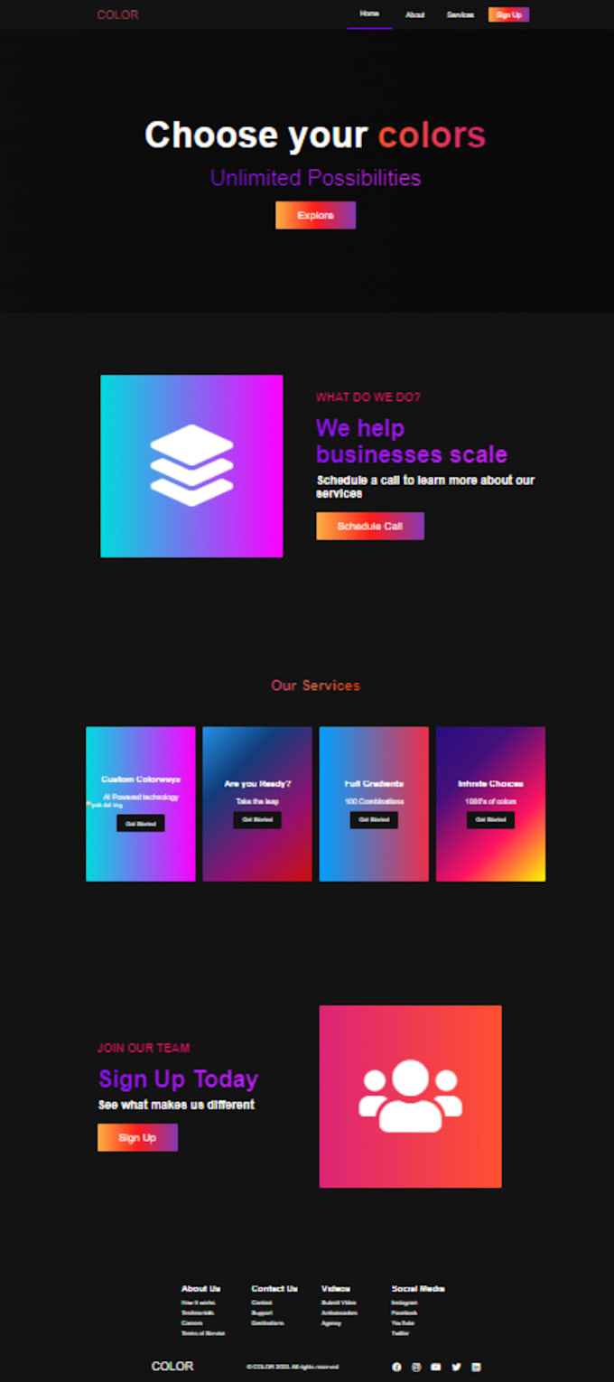 Build a simple website for you by Aimkog | Fiverr