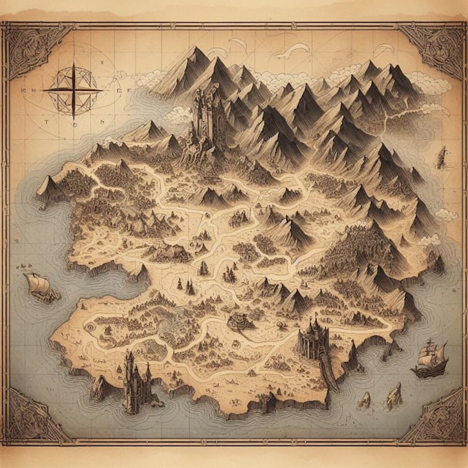 Créez votre carte fantastique, votre carte du monde, votre carte de ...