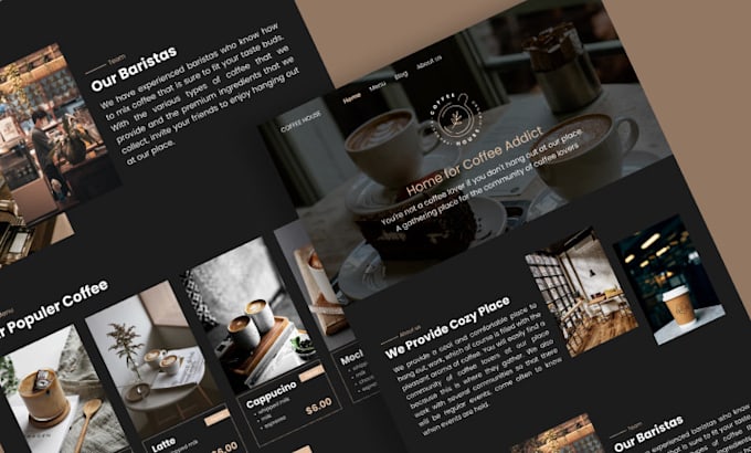 Do an elegant and responsive company profile ui ux design by Desainuna ...