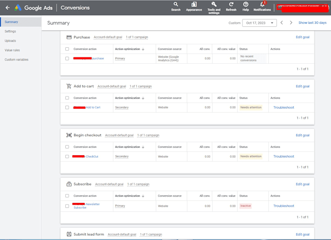 Setup or fix google ads conversion tracking expert with tag manager gtm ... Setup or fix google ads conversion tracking expert with tag manager gtm ...