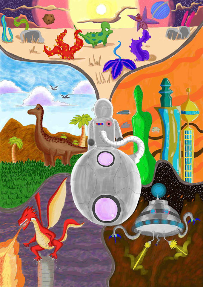 Draw characters and scenes that you desire by Jl_arts | Fiverr