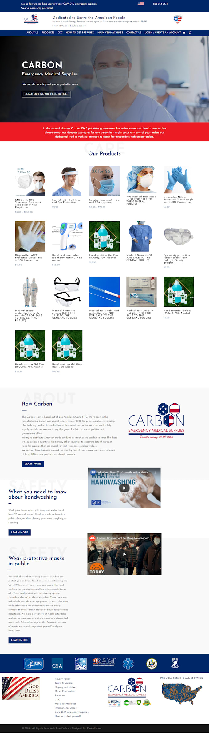 Build responsive ecommerce website by Nouman_chaudhry | Fiverr