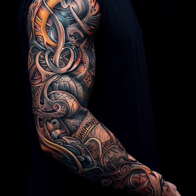 Create a custom tattoo design by Keeclar | Fiverr