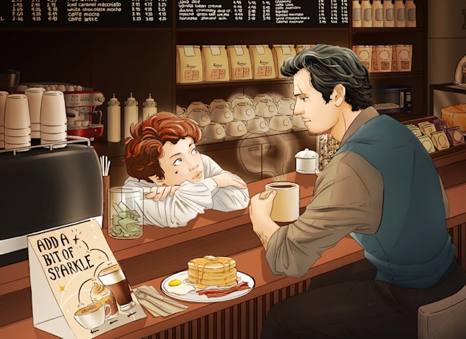 Create illustrations according to your requests by Dalequin | Fiverr