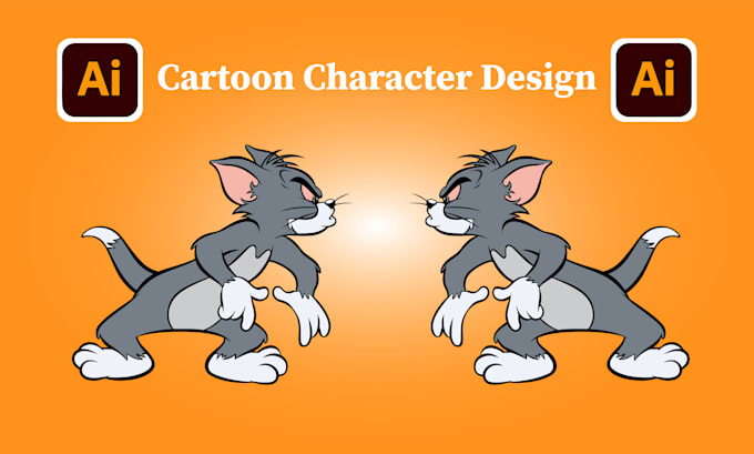 Create cartoon character design, vector illustration, vector tracing by ...