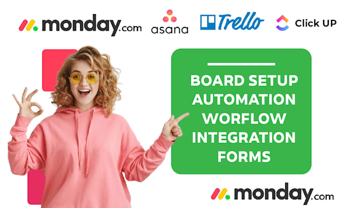 Setup Monday Crm Automation Project Management Monday Asana Clickup Trello By Buks Oye Fiverr