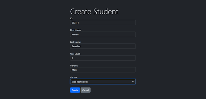 Do your crud web app with python by Timotei_andrei | Fiverr Do your crud web app with python by Timotei_andrei | Fiverr