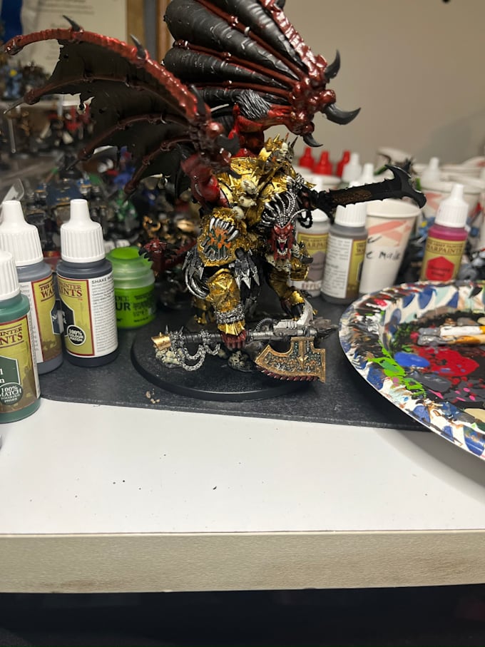 Paint miniatures in the color scheme you want by Dameon40k | Fiverr