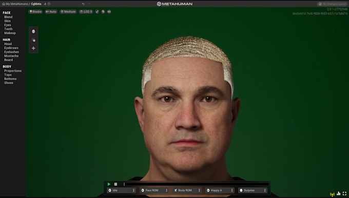 3d hyper realistic cgi character, metahuman, unreal engine, virtual ...