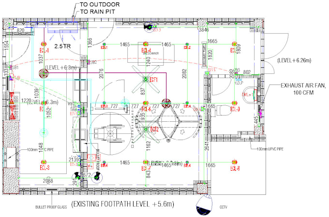 Draw electrical, plumbing, 2d floor plan mep drawings by Cad24_zahid ...
