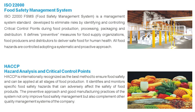 Design haccp plans, ccp monitoring, prps and complete documentation by ...