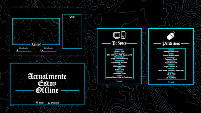 Create custom overlays, panels, offline screens and more by Leoosorio ...