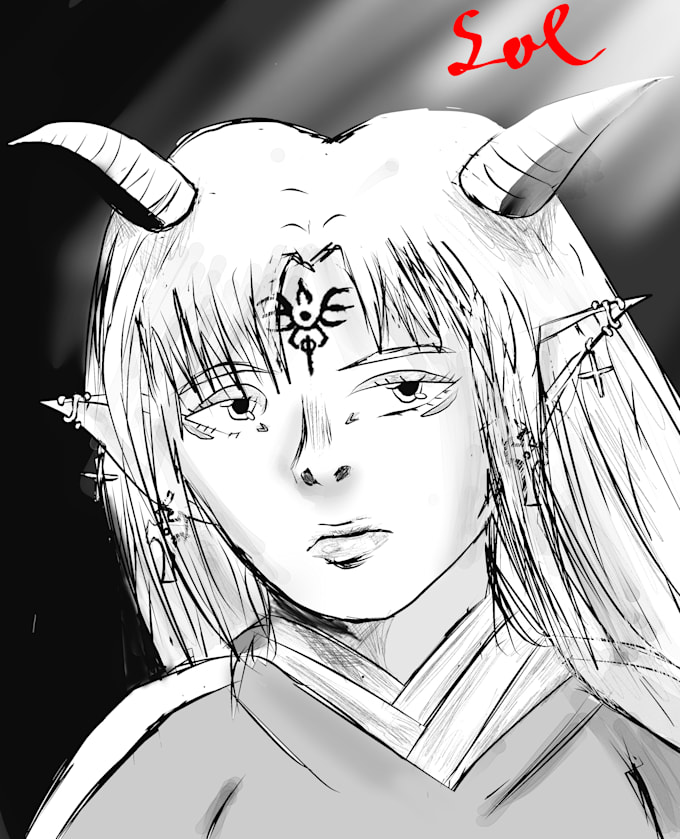 Bring to life any of your original characters, fanarts, and illustrations by Solyun_art | Fiverr