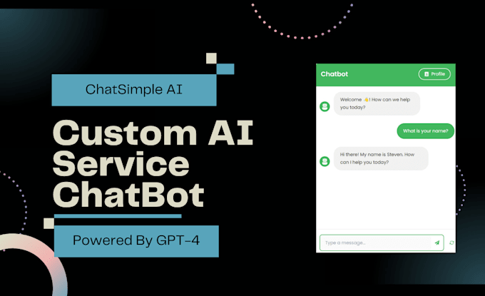 Open ai chatbot creation and integration by Anasgrzor | Fiverr