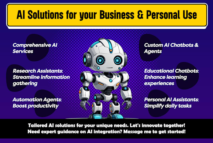 Integrate ai , create chatbots, build custom solutions and fine tune ...