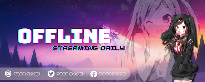 Animated banners for twitch or youtube by Alegomez94 | Fiverr