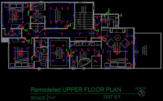 Design electrical plans, load schedules and sld by Engineer0021 | Fiverr