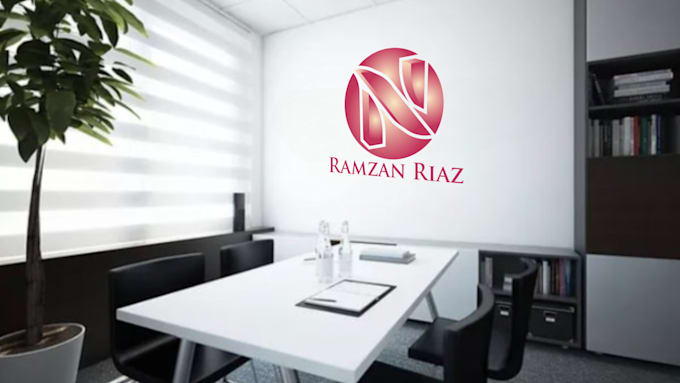 Create zoom virtual background with your logo by Ramzan_riaz | Fiverr