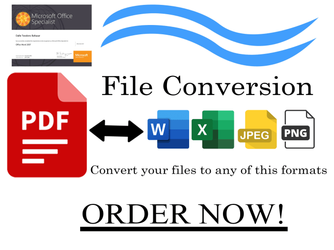 Convert pdf, word, excel, xml, json, csv, sql files by Usamahabib110 ...