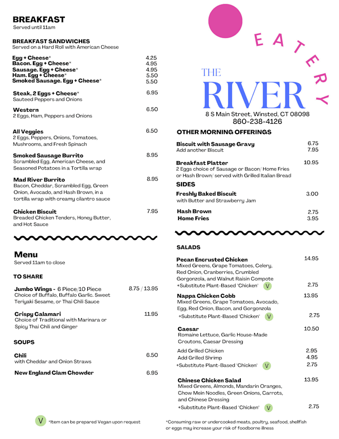 Professionally designed bespoke menus by Honor_boundpro | Fiverr