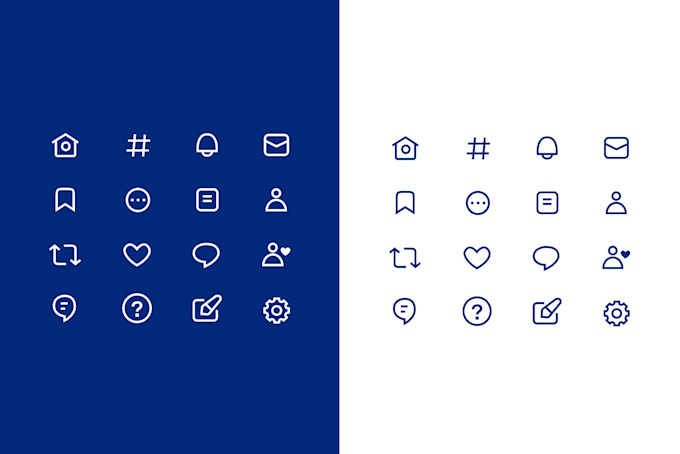 Design custom icons favicon and vector line icon by Dasuni9 | Fiverr