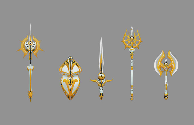 Model stylized 3d props for your games by Dorukteker | Fiverr