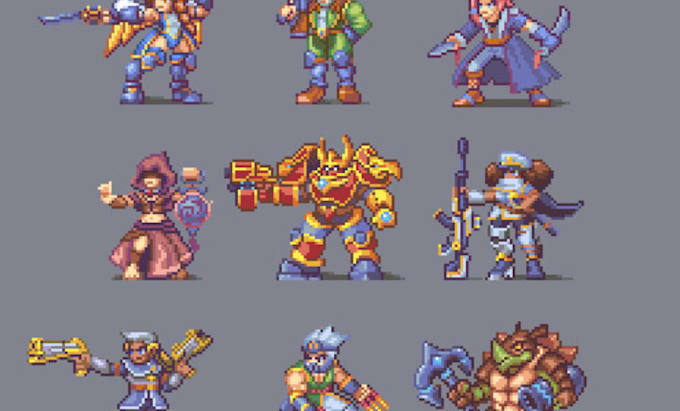 Pixel art, animations and spritesheets with video game quality by ...