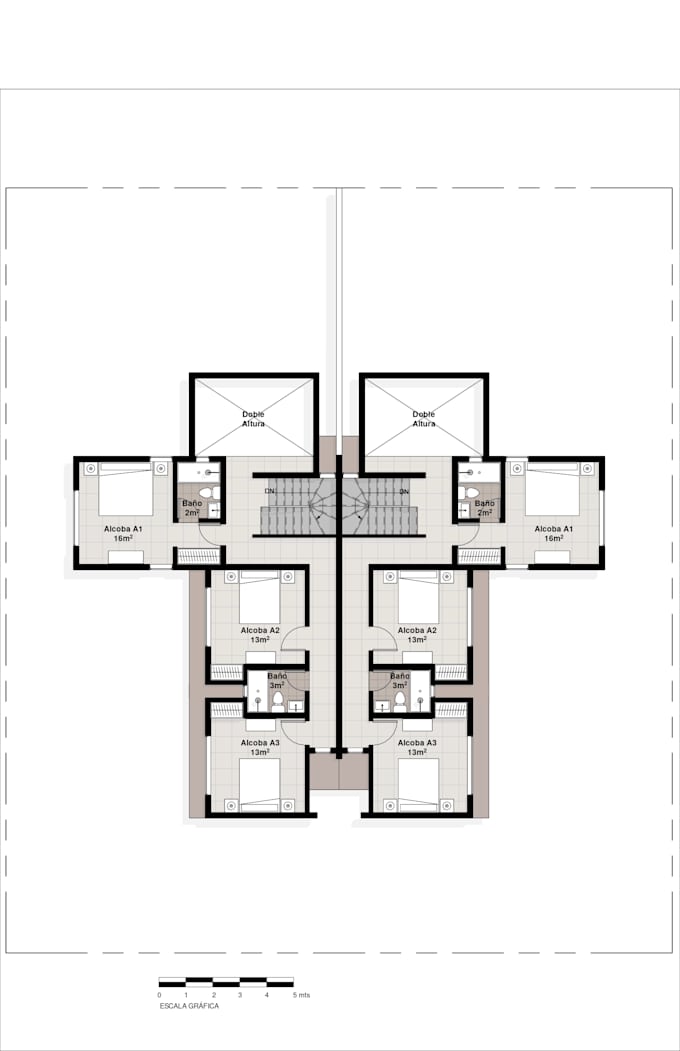 Redraw 2d floor plan for real state agent by Nicorlyurbaezte | Fiverr