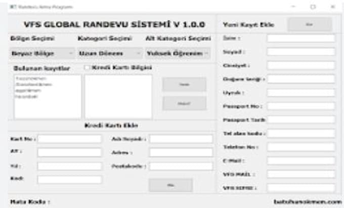 Code vfs global bot, appointment vfs bot, appointment bot, visa booking bot by Henry_flora01 ...